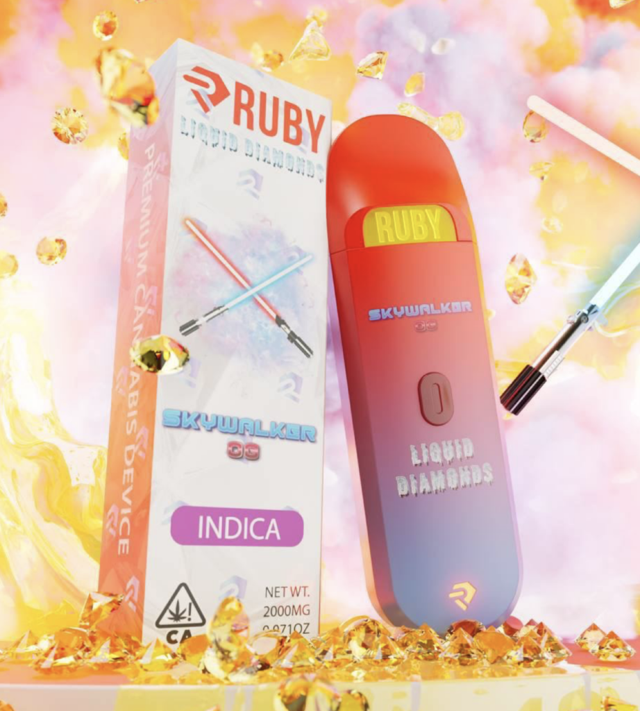Ruby Disposable Skywalker Vape - Disposable Brand